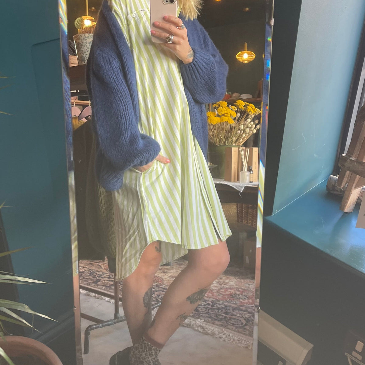 Lee All Purpose A Line Dress in Matcha | Love of Lemons